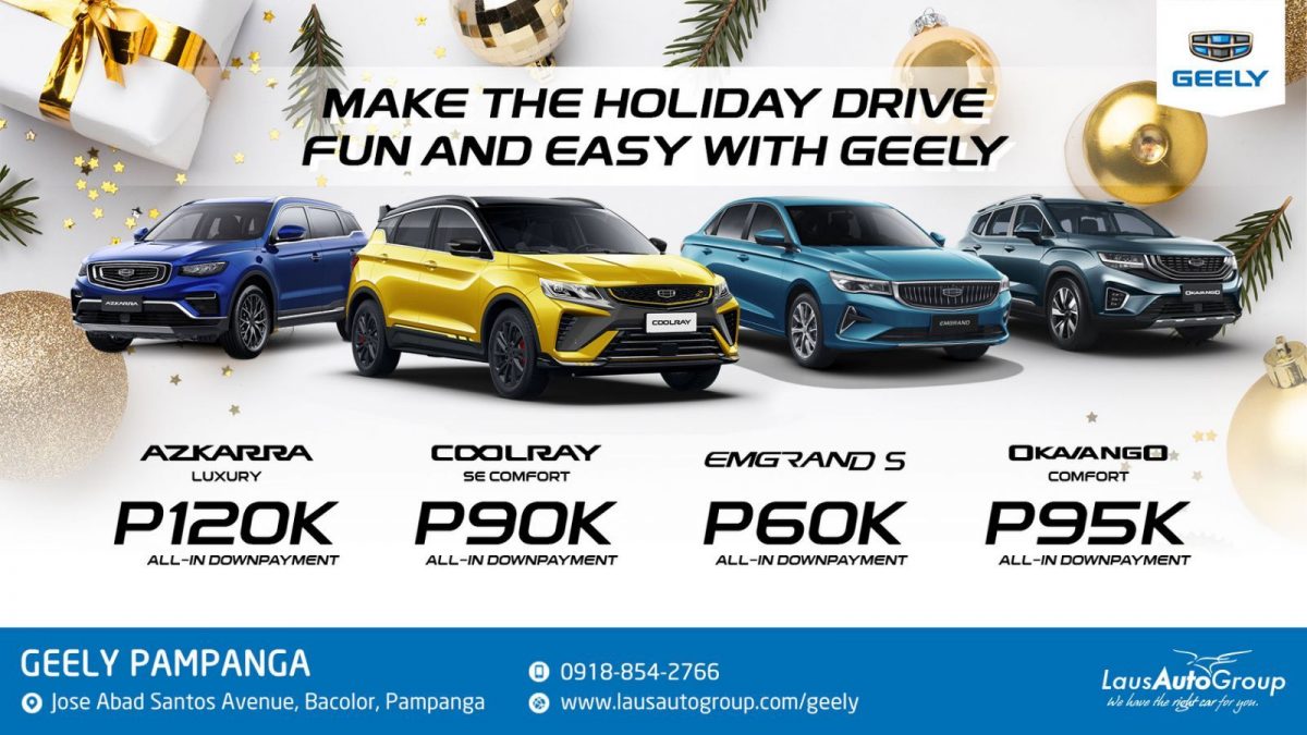 Make the Holiday Drive Fun and Easy with Geely – LausAutoGroup