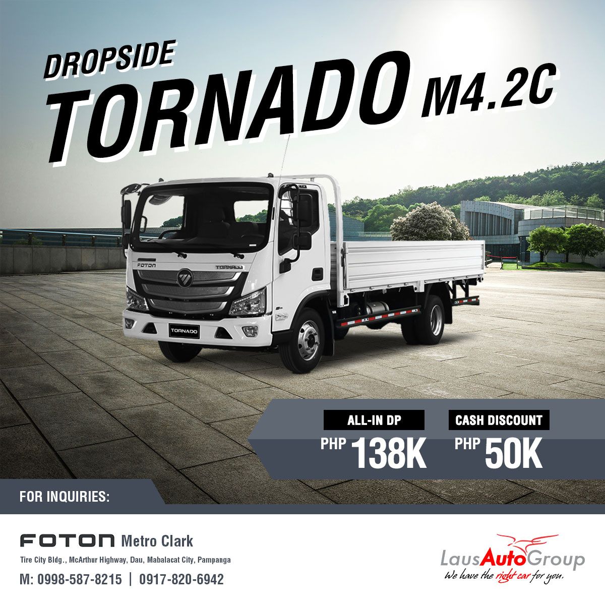 Foton Tornado Series – LausAutoGroup
