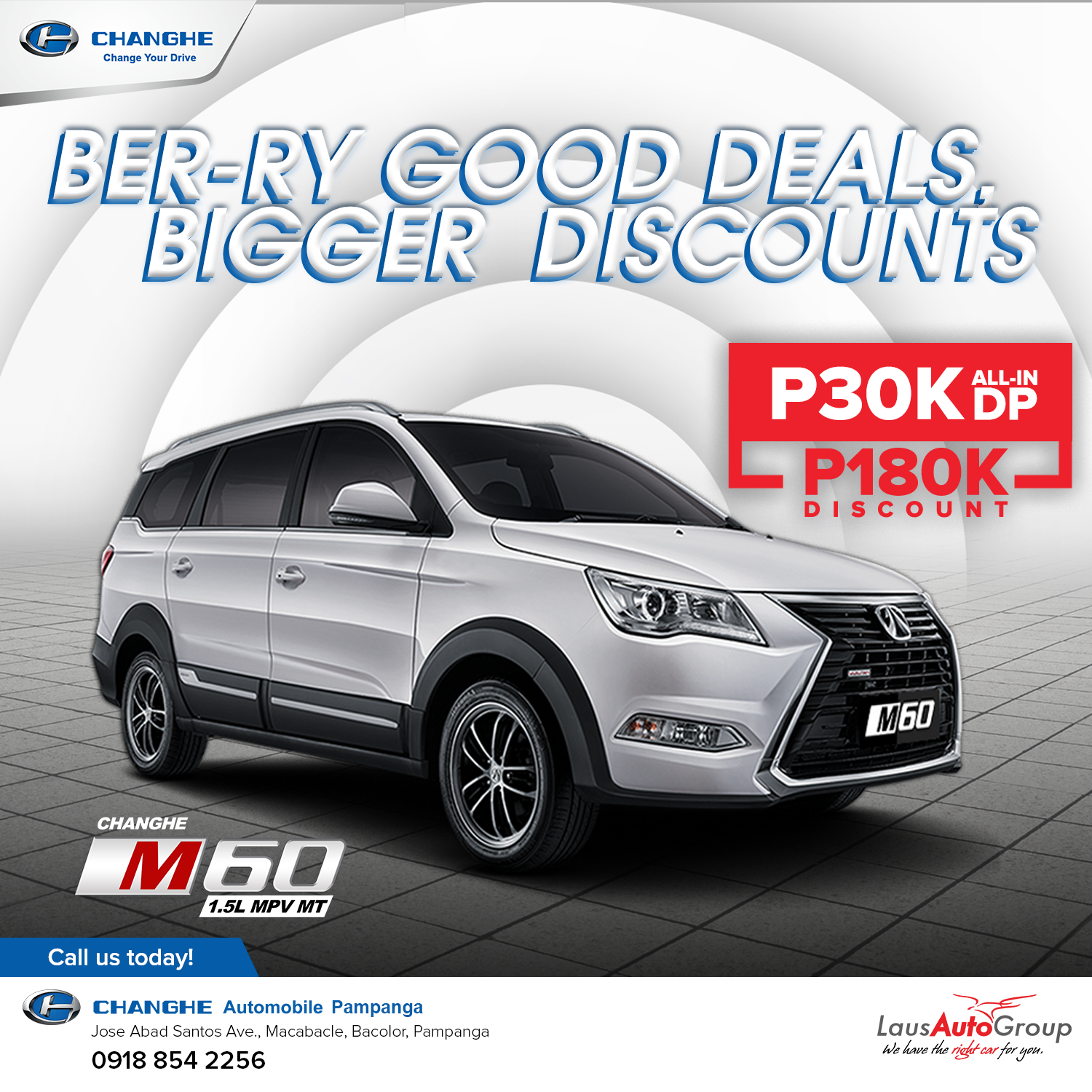 Kick-off the excitement with Changhe! – LausAutoGroup